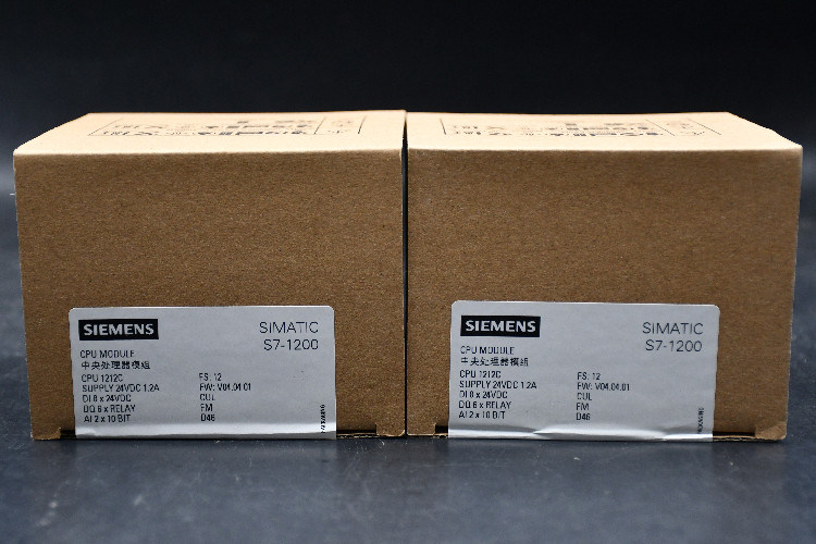 Siemens S7-1200 PLC CPU - 8 (Digital Input, 2 switch as Analogue Input ...